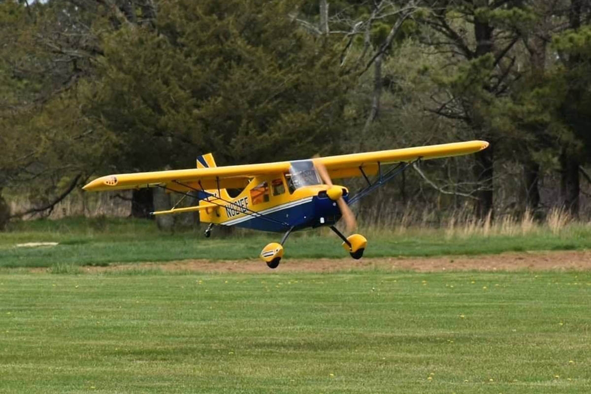 Seagull Super Decathlon 3,1m ARF (žlutý) SEA314Y